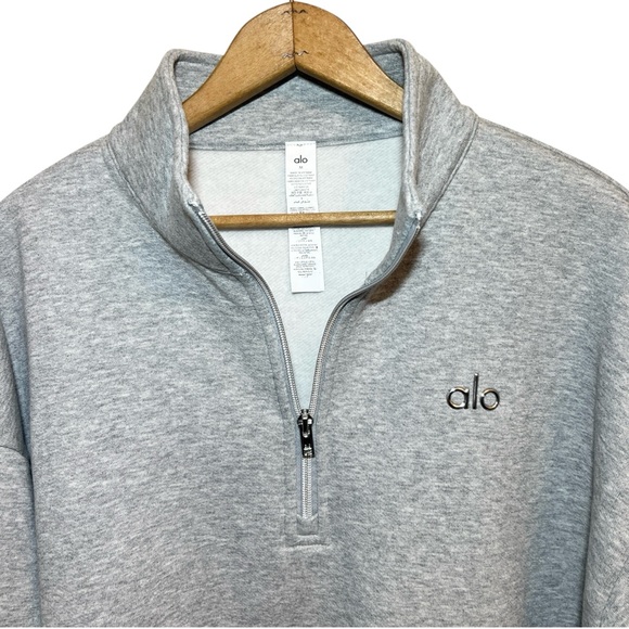 ALO Yoga | Sweaters | Alo Yoga Accolade 4 Zip Pullover | Poshmark